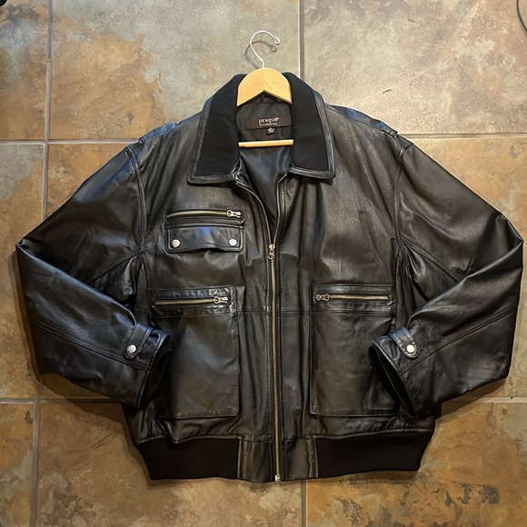 American Vintage | Jackets & Coats | Prague Contemporary 9s Genuine ...